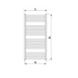 RADIATOR KOPALNIŠKI KORADO LINEAR COMFORT 600 x1220 - Inpos