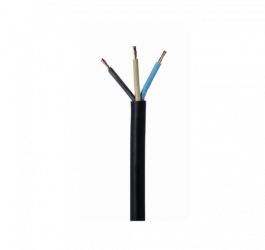 Kabel mehkožilni PP/L 2x0,75 črn H03VV-F - Inpos